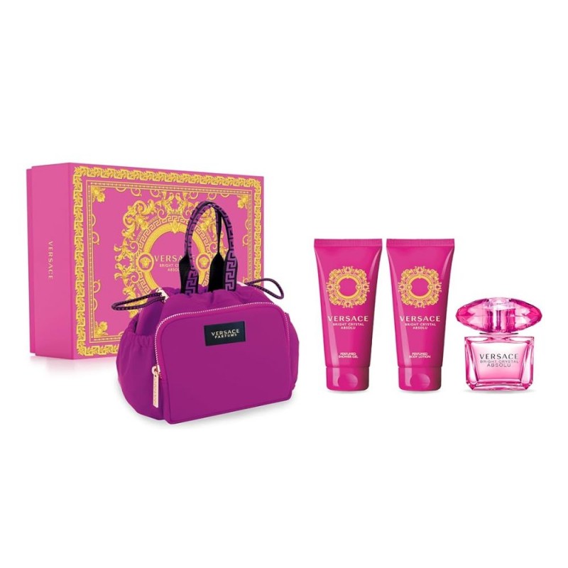 Versace Bright Crystal Absolue Gift SET ( 90ml EDP ) For Women - Mart ...