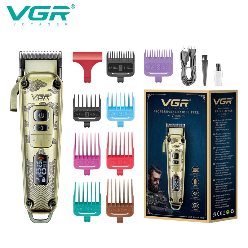 VGR Professional Rechargeable Hair Trimmer V-005 - Mart Online Shop